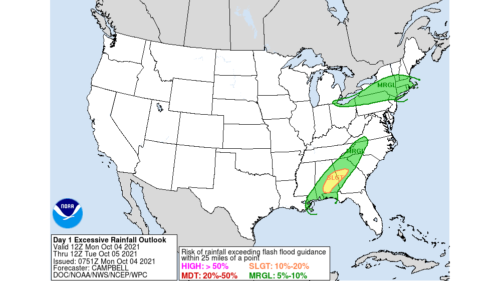 Slow-moving cold front brings heavy rain, flash flooding threat to ...