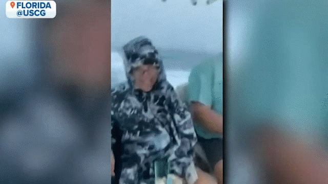 Watch: Coast Guard rescues 7 after lightning hits boat | Fox Weather