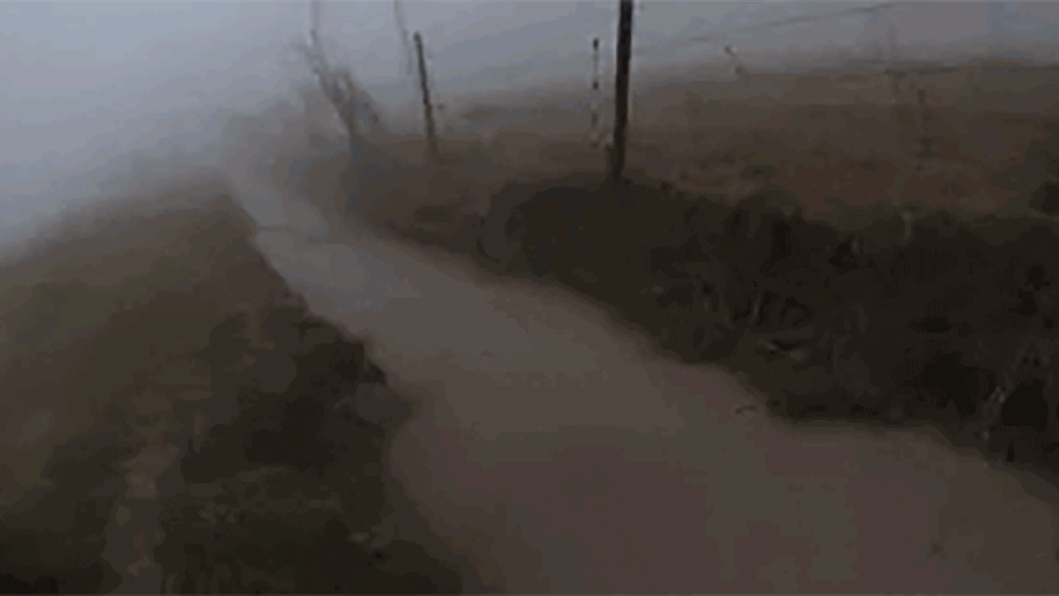 'Blessed to be alive': Watch as couple escapes RV, runs into ditch to ...